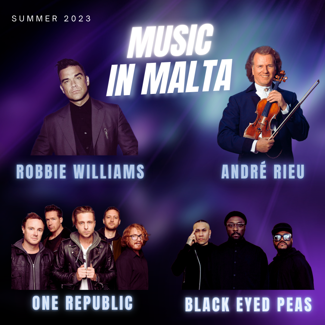 Music Magic in Malta: A summer of Music with Isle of MTV, Andre Rieu ...